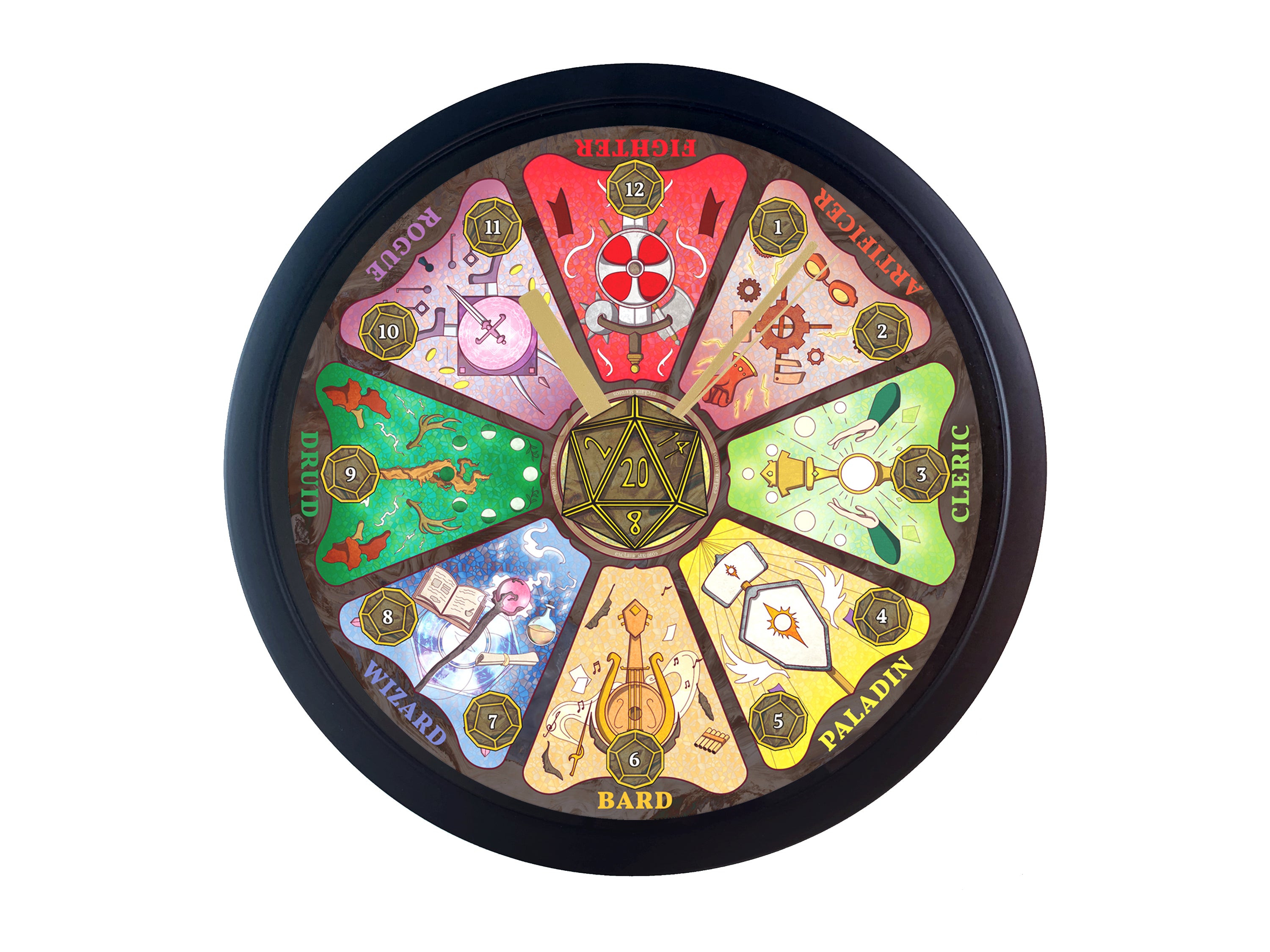 DnD - Classes - Wall Clock