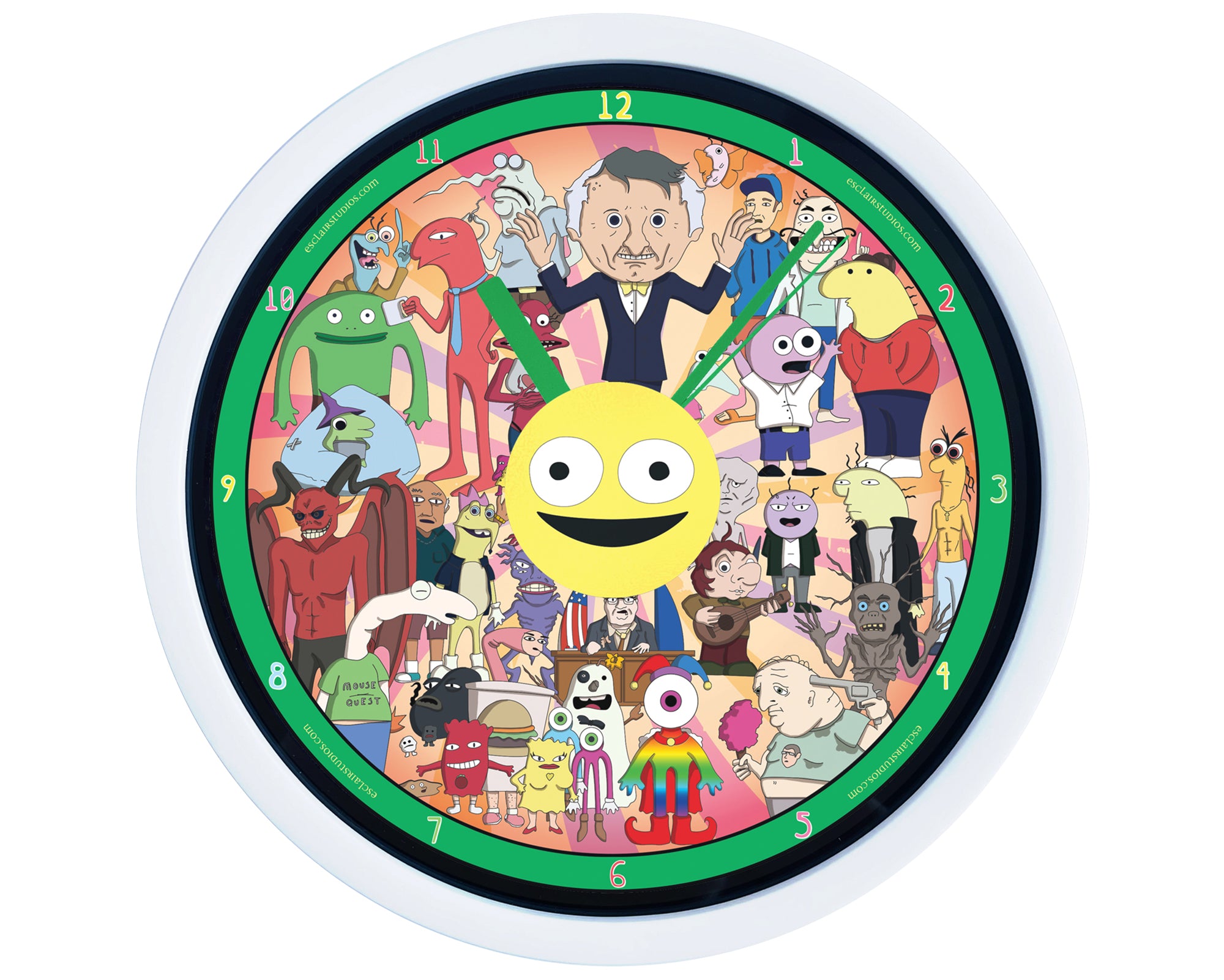 Smiling Friends - Wall Clock